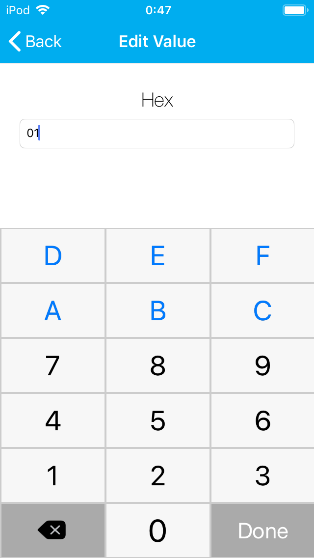 スマートフォンアプリLightBlueを使用したADBLE01Pの操作方法 | アップサイド株式会社