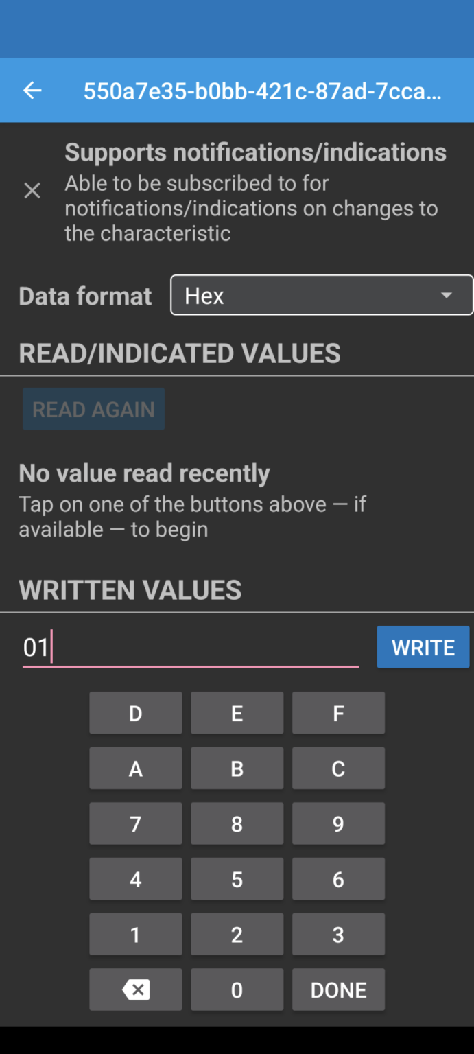 スマートフォンアプリLightBlueを使用したADBLE01Pの操作方法 | アップサイド株式会社