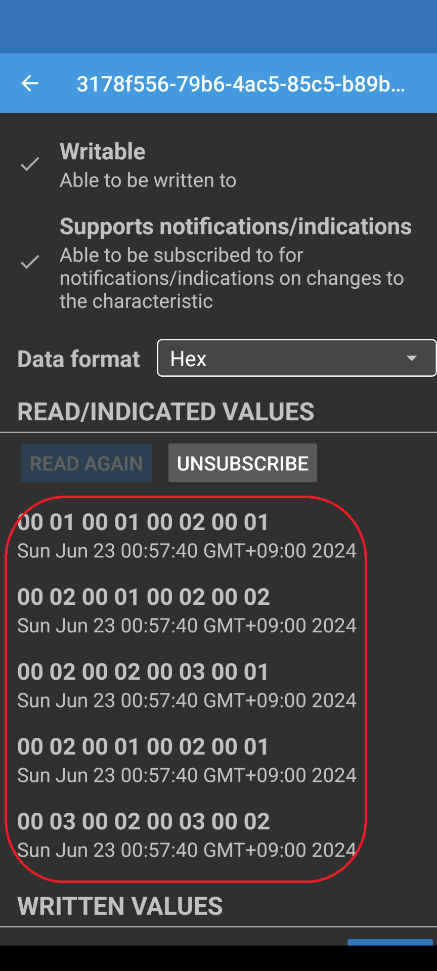スマートフォンアプリLightBlueを使用したADBLE01Pの操作方法 | アップサイド株式会社